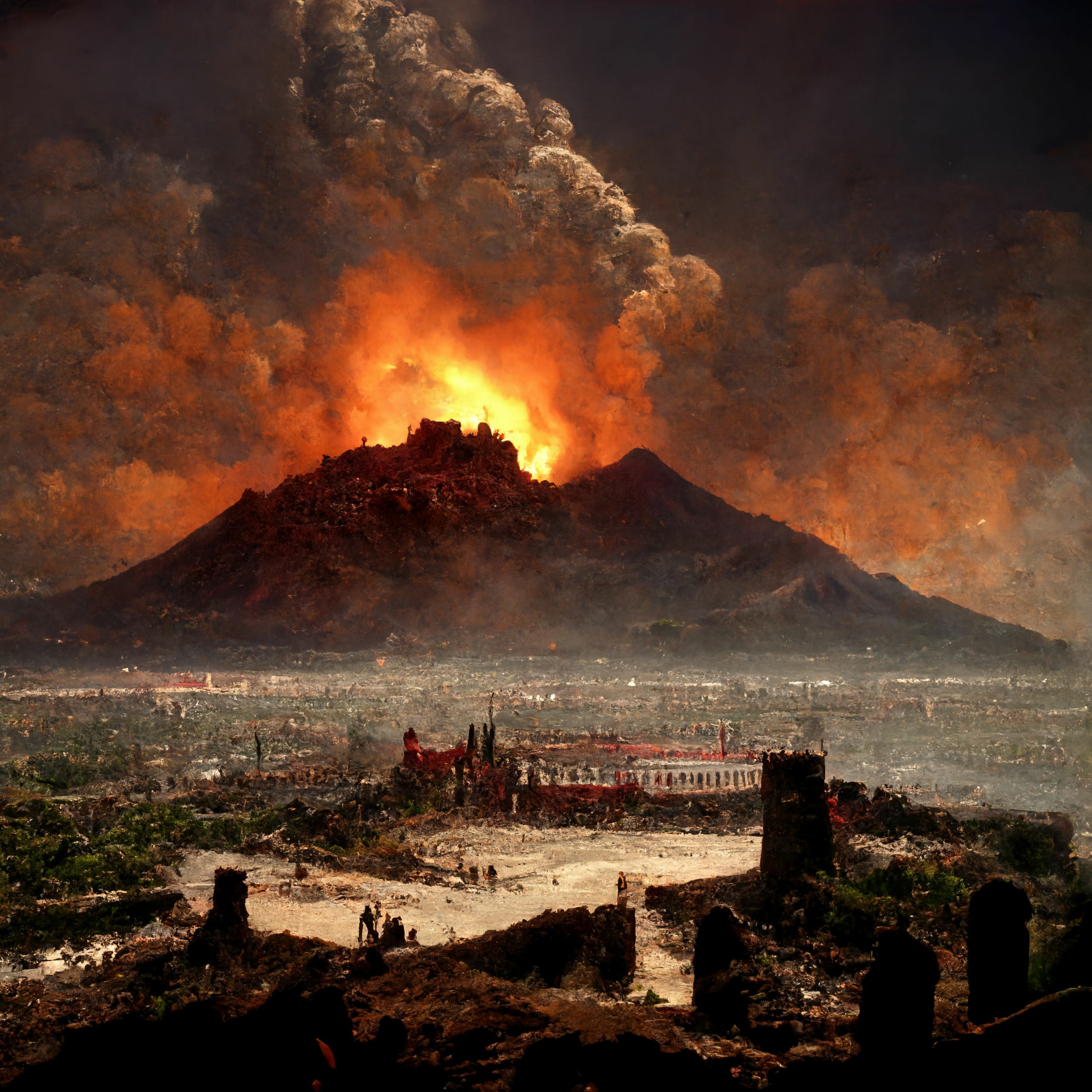 Mount Vesuvius Eruption — Course of History